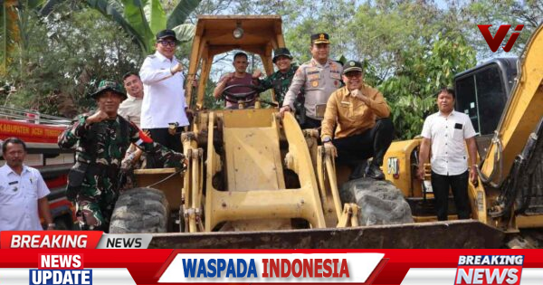 TMMD ke-125 Kodim 0108/Agara Resmi Dibuka, TNI Dukung Pemerataan Pembangunan di Aceh Tenggara ...