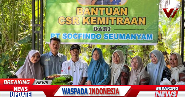 Jum'at Berkah: PT Socfindo Seumanyam Nagan Raya Salurkan PMT di Tiga ...